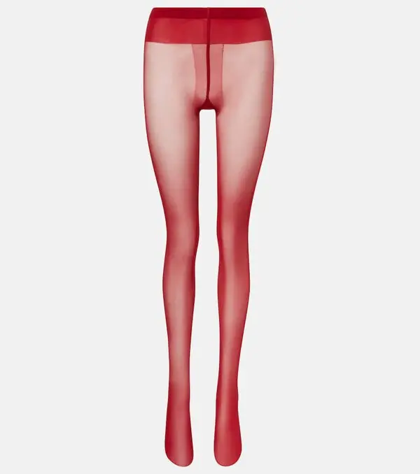 Wolford Individual 20 Tights - Red