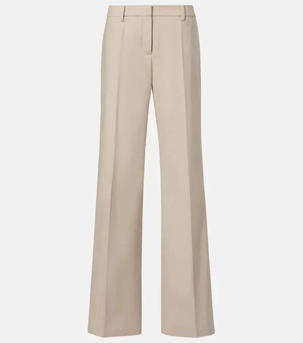 Magda Butrym Wool Flared Trousers