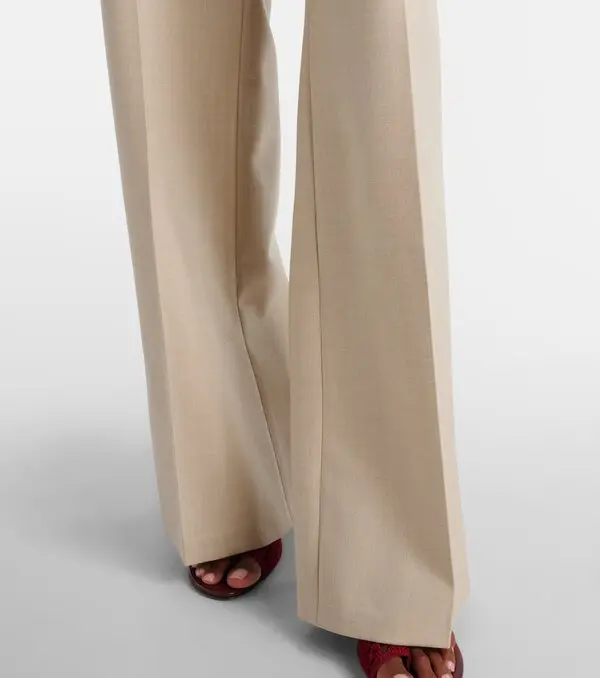Magda Butrym Wool Flared Trousers