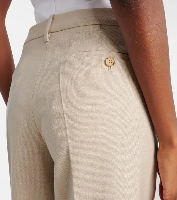 Magda Butrym Wool Flared Trousers