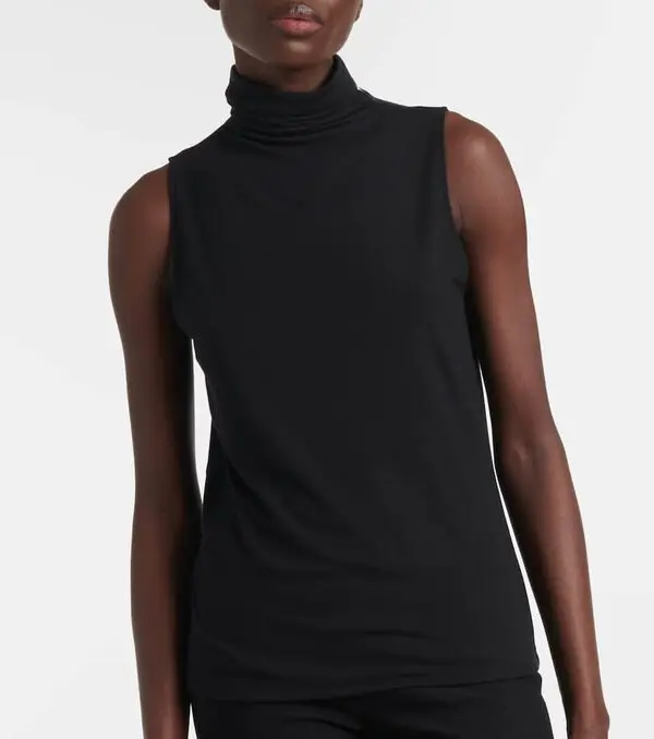 Vince Sleeveless Jersey Top