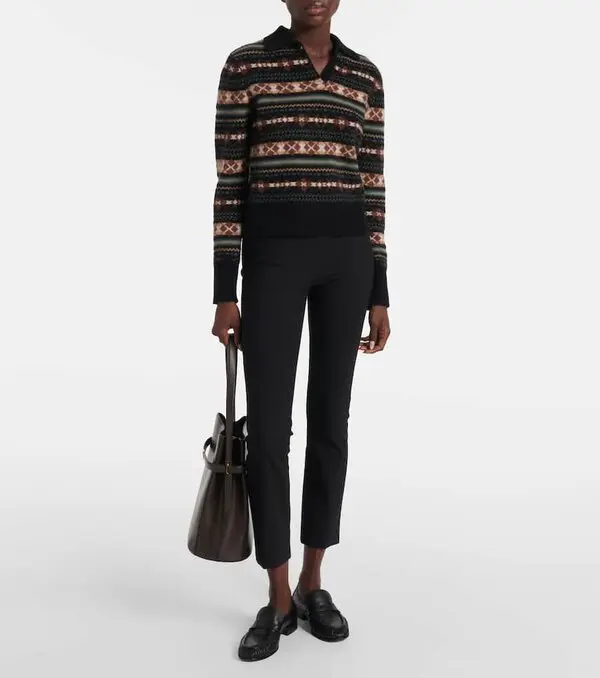 Vince Argyle Cashmere Sweater - Multicoloured