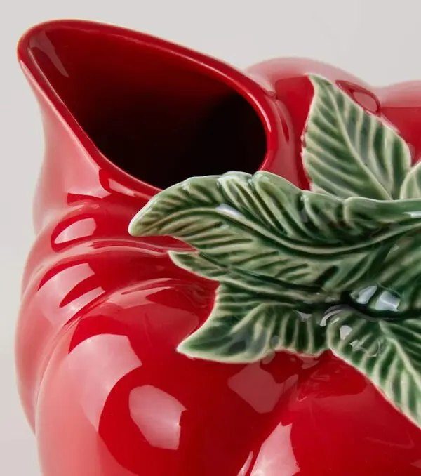 BORDALLO PINHEIRO Tomate Ceramic Pitcher