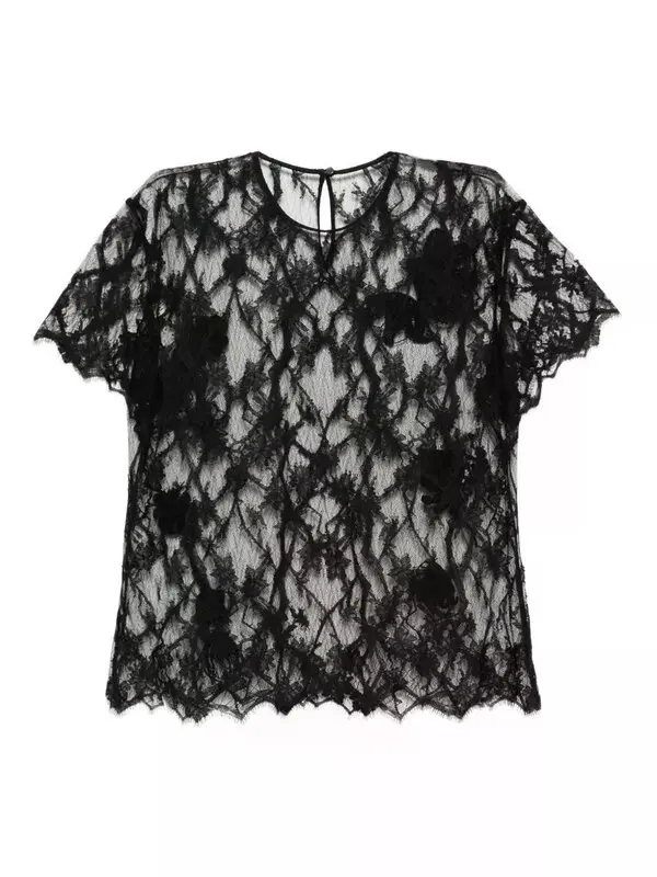 JNBY Floral Lace Blouse
