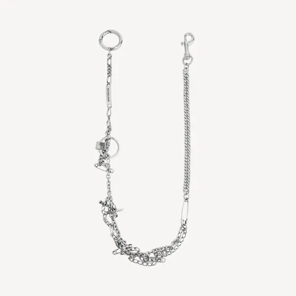 Balenciaga Trouser Chain - Silver