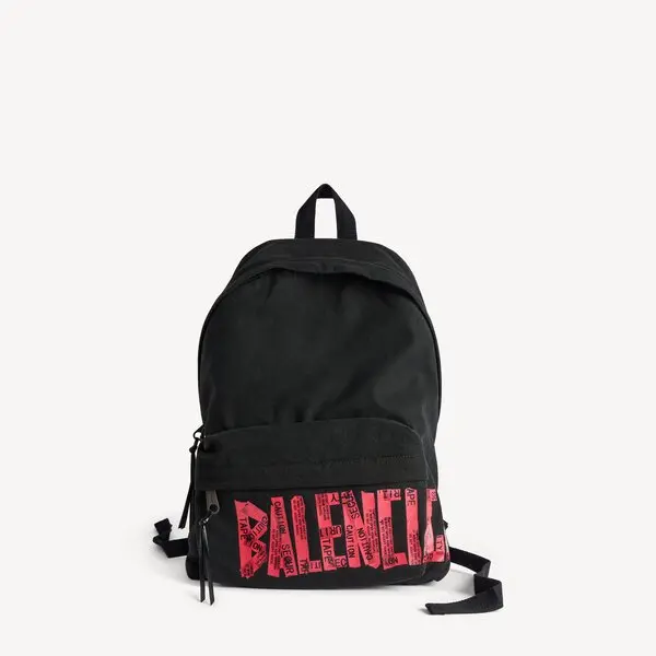 Balenciaga Tape Type Backpack - Black