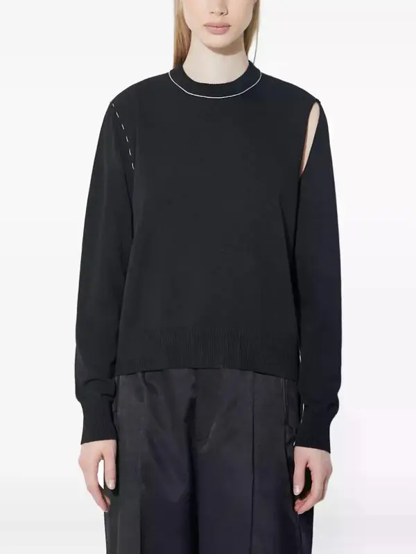 MAISON MARGIELA Cut-out Sweater