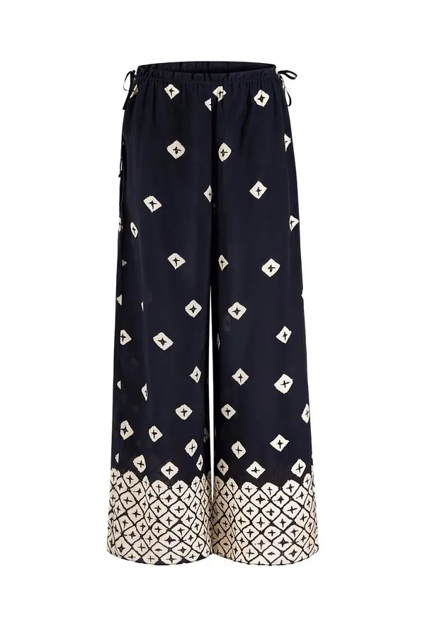 MARIE OLIVER Solange Wide Leg Pant - Ceramic