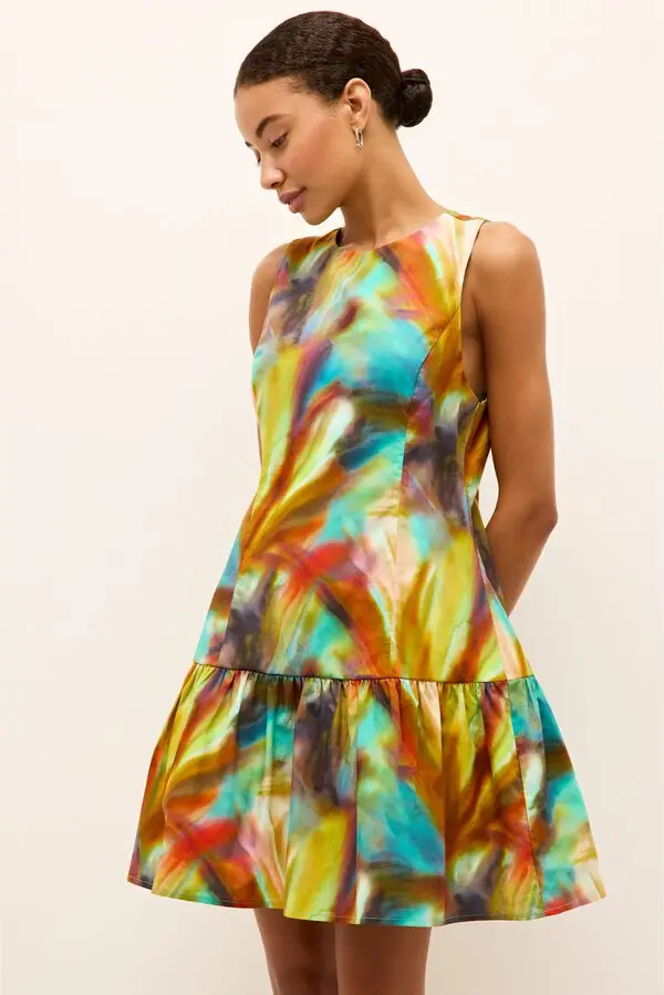 MARIE OLIVER Marilyn Mini Dress - Fauna