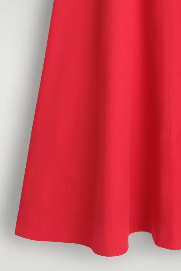 Cos A-line Mini Dress With Back Ties