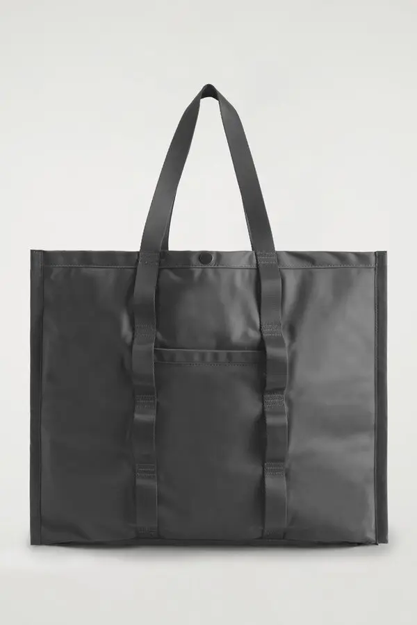 Cos Transit Tote Bag Nylon - Gray