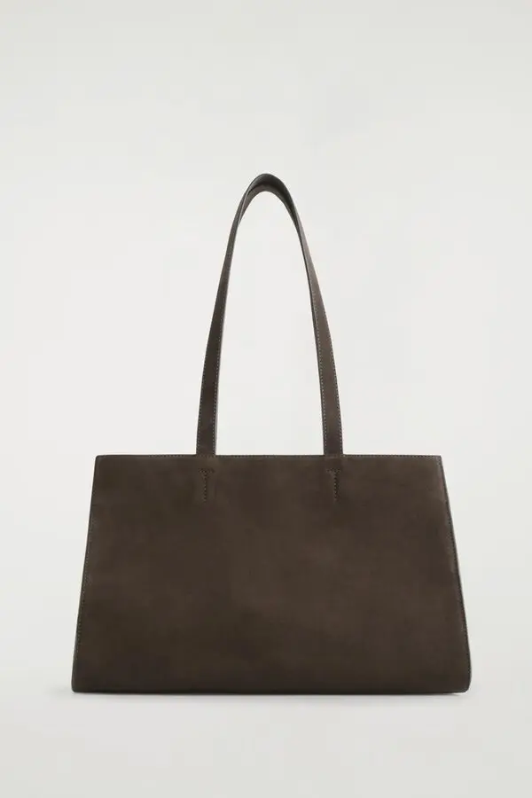 Cos Gallery Suede Tote Bag