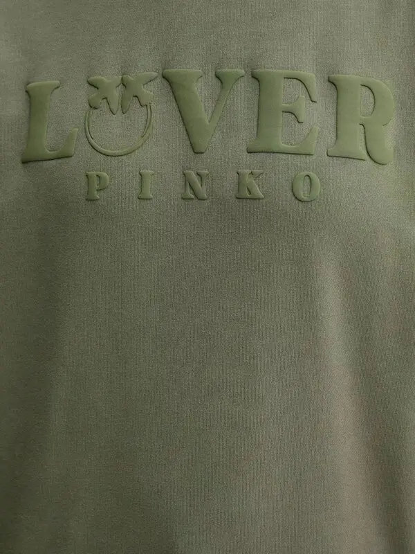 Pinko Embossed Logo Sweatshirt