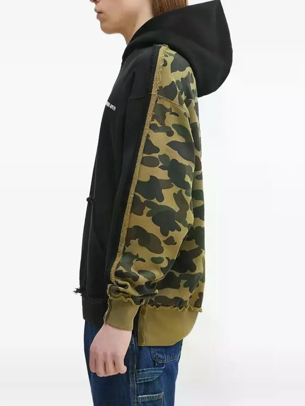 A BATHING APE Camouflage-print Hoodie
