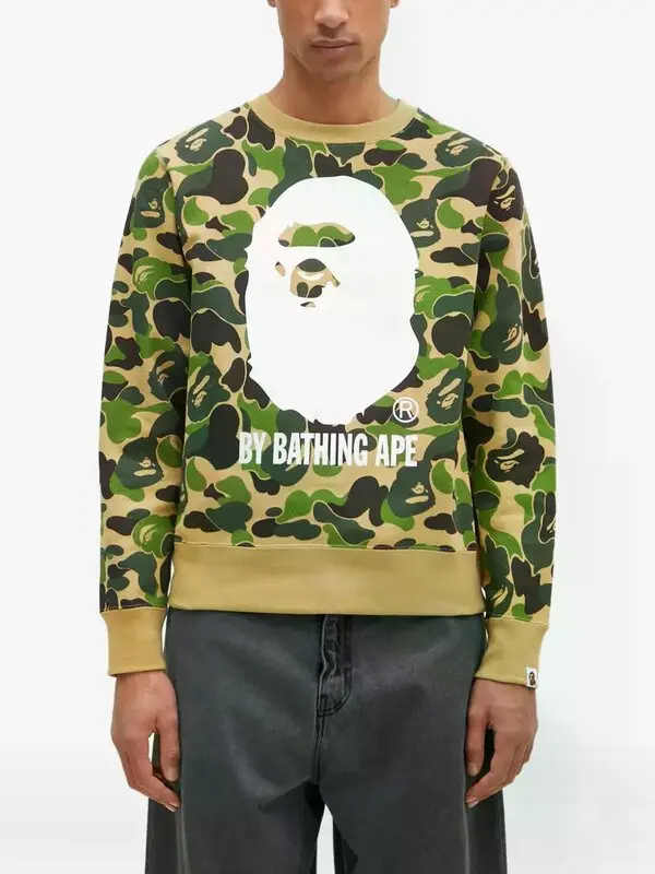 A BATHING APE Camouflage-print Sweatshirt