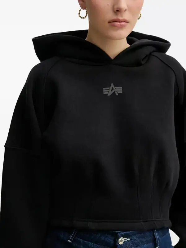 Alpha Industries Logo-print Hoodie