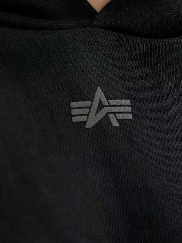 Alpha Industries Logo-print Hoodie