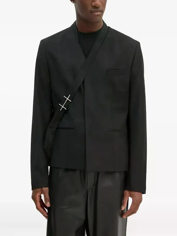 HELIOT EMIL Cross-detail Blazer