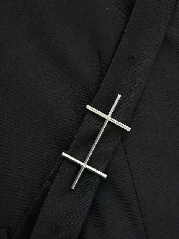 HELIOT EMIL Cross-detail Blazer
