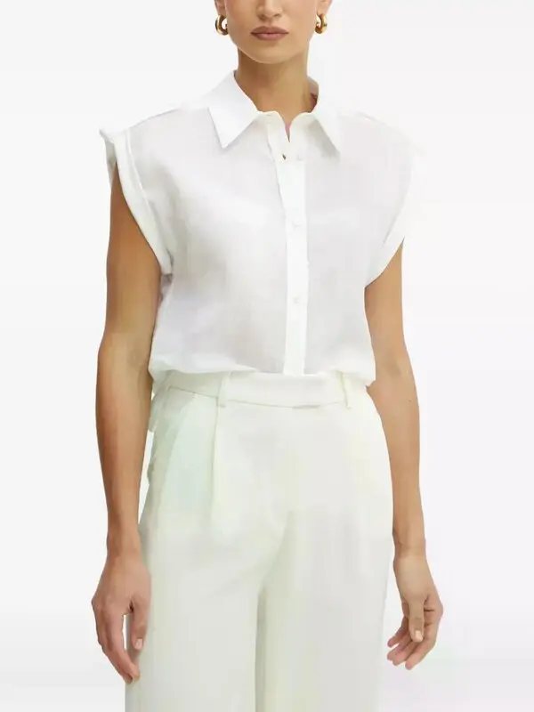 Luisa Spagnoli Cap-sleeve Shirt