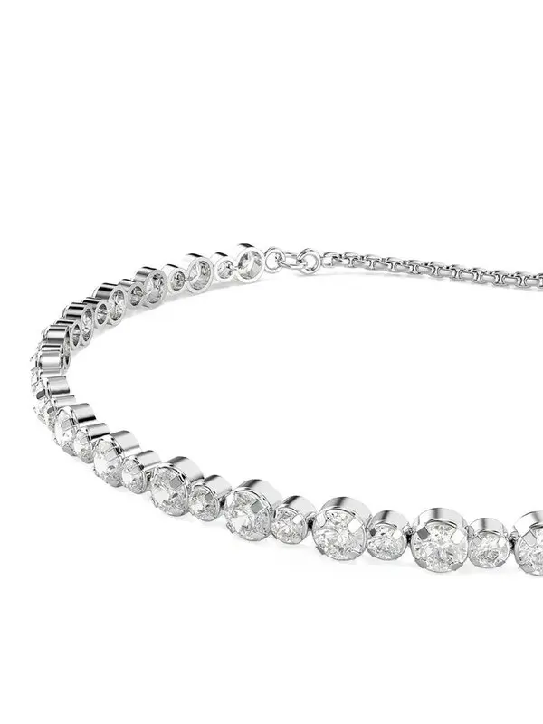 SWAROVSKI Matrix Tennis Bracelet - Silver
