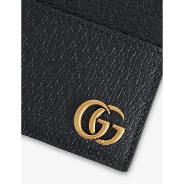 Gucci Gg Marmont Leather Card Case