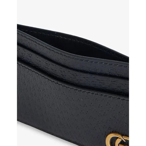 Gucci Gg Marmont Leather Card Case