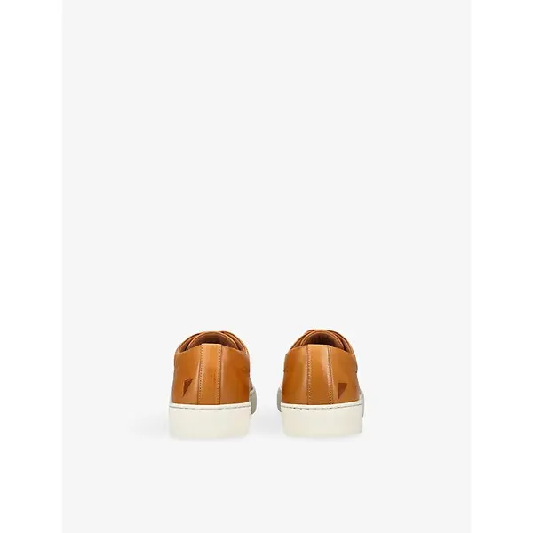 JAK Royal Leather Low-top Trainers - Tan