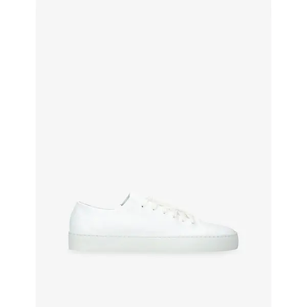 JAK Atom Leather Low-top Trainers - White