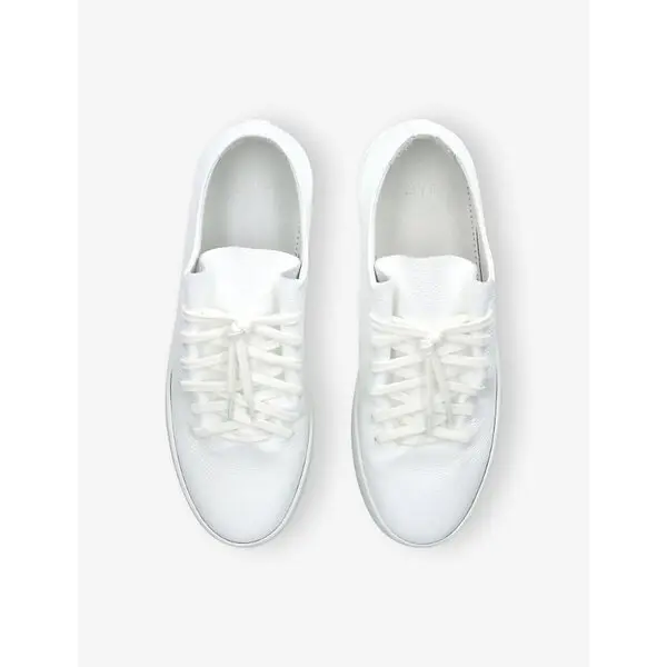 JAK Atom Leather Low-top Trainers - White