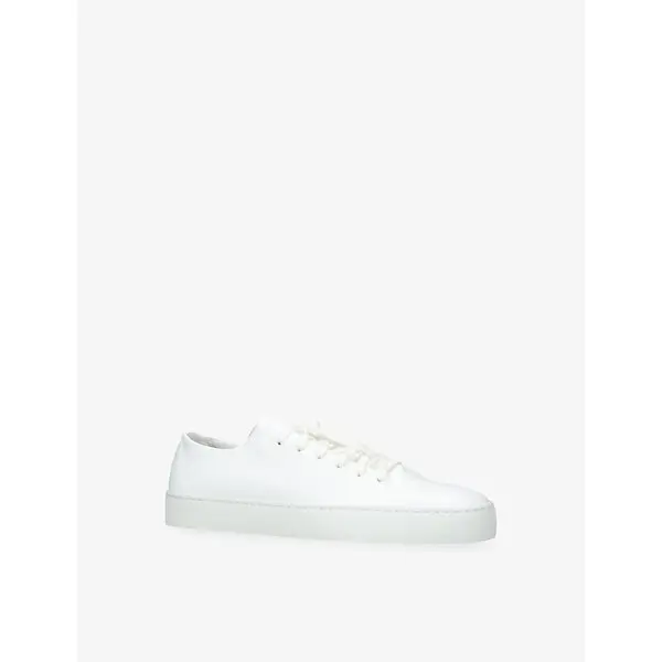 JAK Atom Leather Low-top Trainers - White