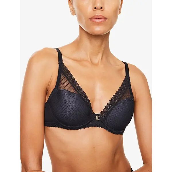 Chantelle Romance Lace-overlay Bra