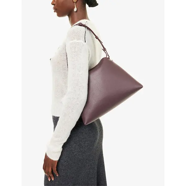 Erdem Large Bloom Leather Shoulder Bag