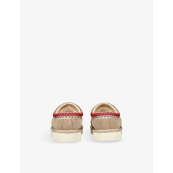 UGG Tasman Ii Suede Slippers - Beige Comb