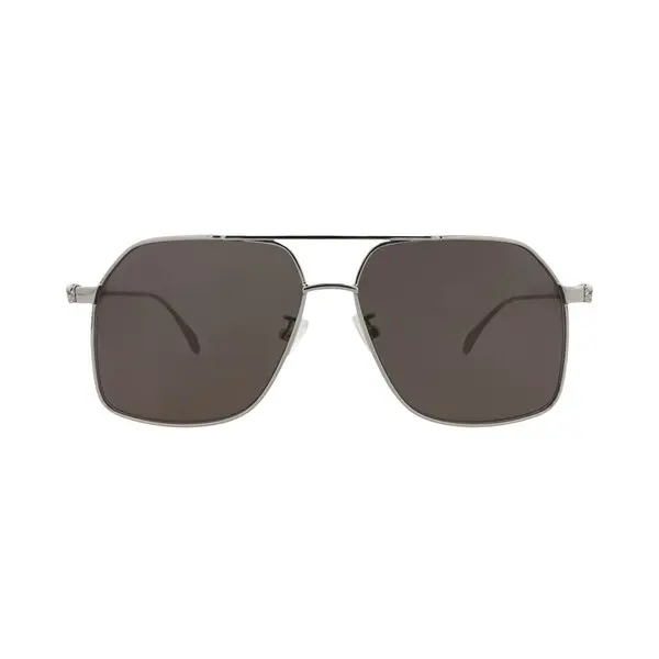 Alexander McQueen Aviator Sunglasses - Silver