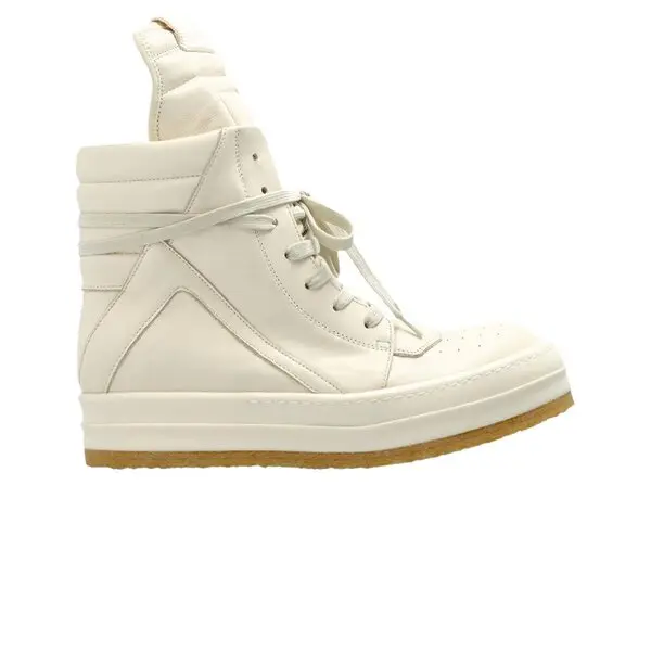 Rick Owens Creep Geobasket - Cream