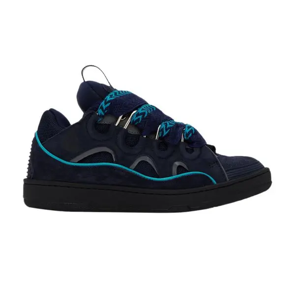LANVIN Curb Low-top Sneakers - Blue