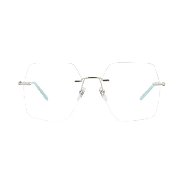 Gucci Square Optical Glasses - Silver