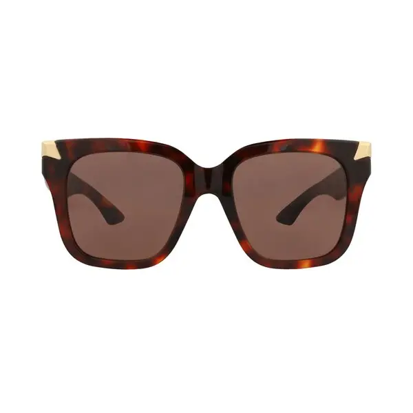 Alexander McQueen Square Sunglasses - Brown