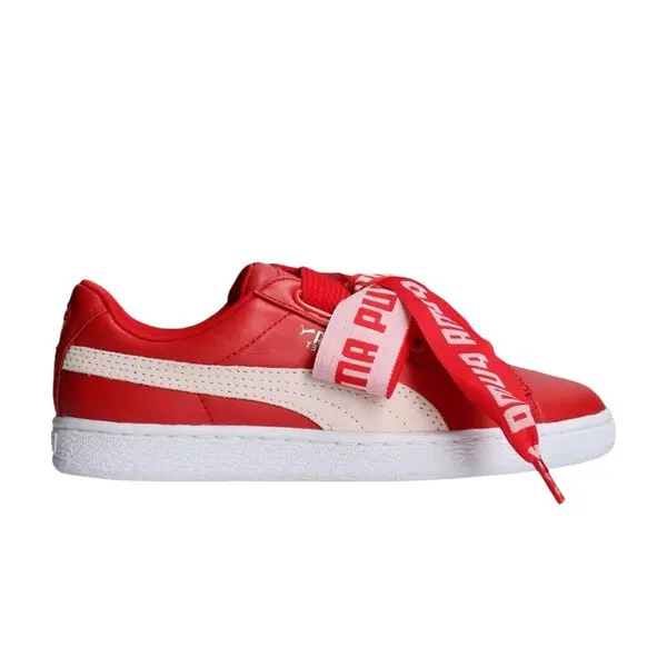 PUMA Basket Heart De Sneakers - Red