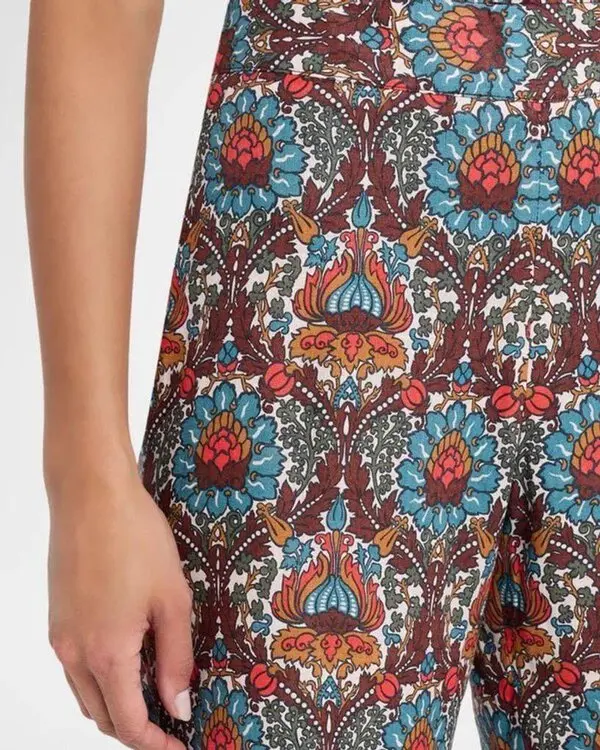 Smythe Cropped Wide Leg Pants