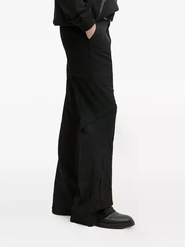 HELIOT EMIL Pleated Panel Tailored Trousers