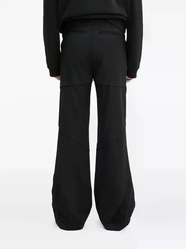 HELIOT EMIL Pleated Panel Tailored Trousers