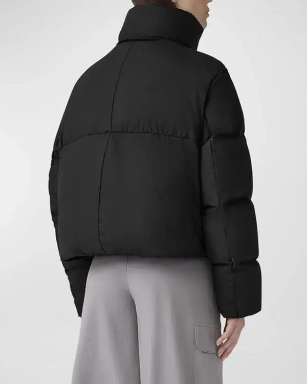 Canada Goose Garnet Cropped Puffer