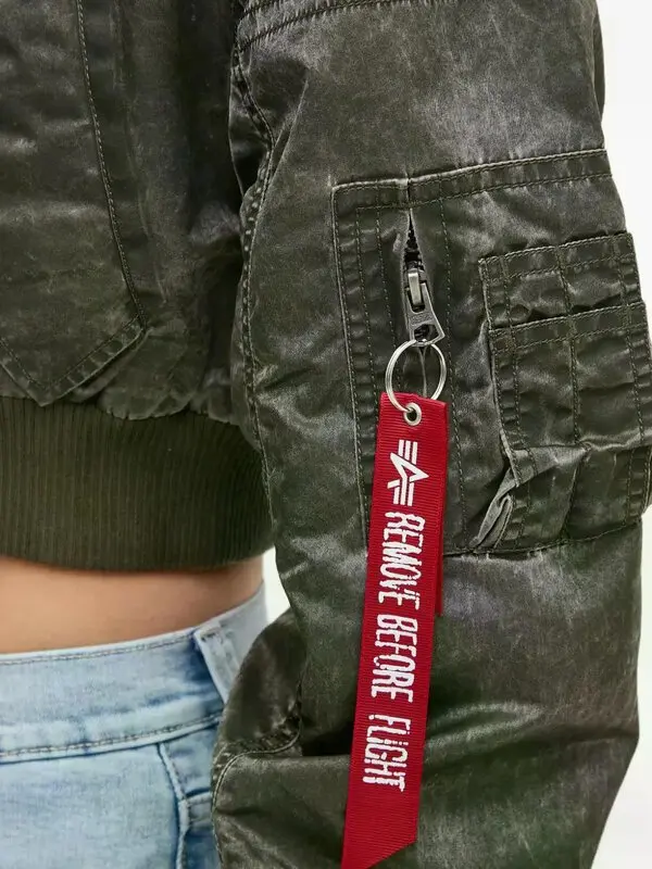 Alpha Industries Cropped Bomber Jacket