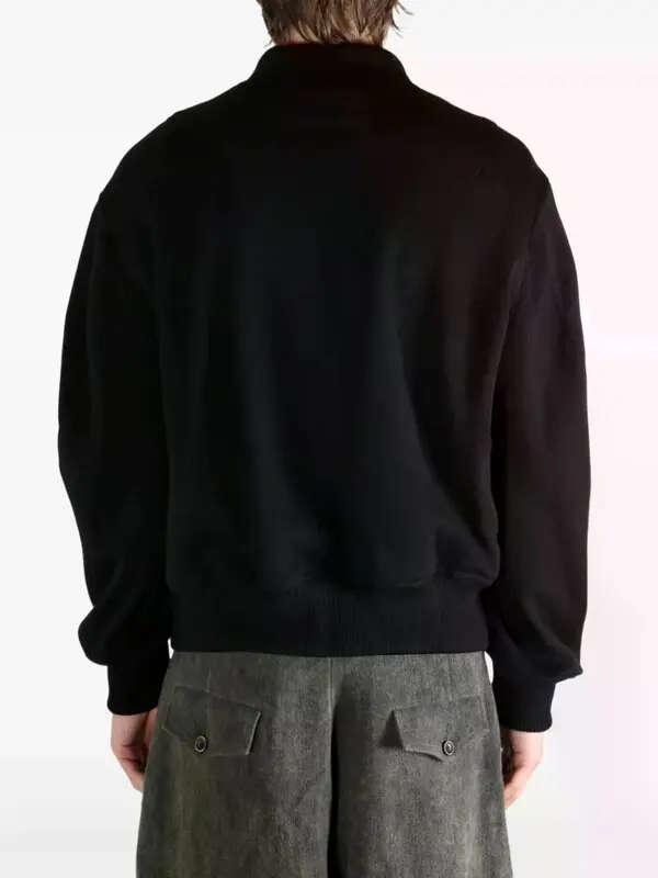 Givenchy Leather-paneled Bomber Jacket
