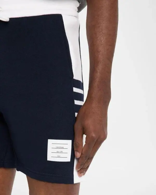 Thom Browne Cotton 4-bar Sweat Shorts
