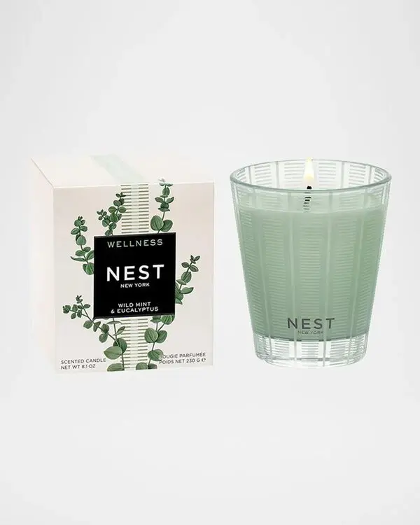 NEST NEW YORK Wild Mint Eucalyptus Classic Candle, 8.1 Oz