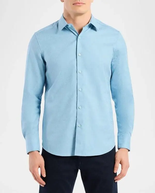 Robert Graham Apos;s Odyssey Jacquard Stretch Sport Shirt