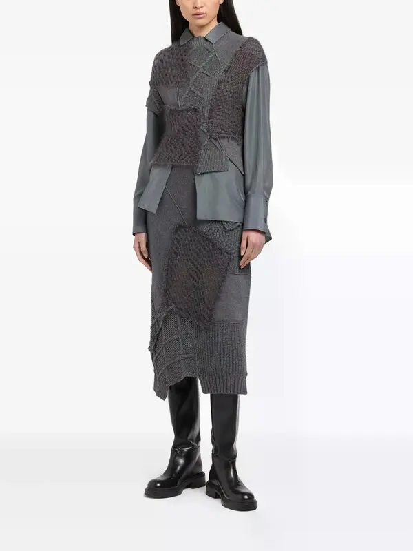 Ports 1961 Patchwork-design Sweater